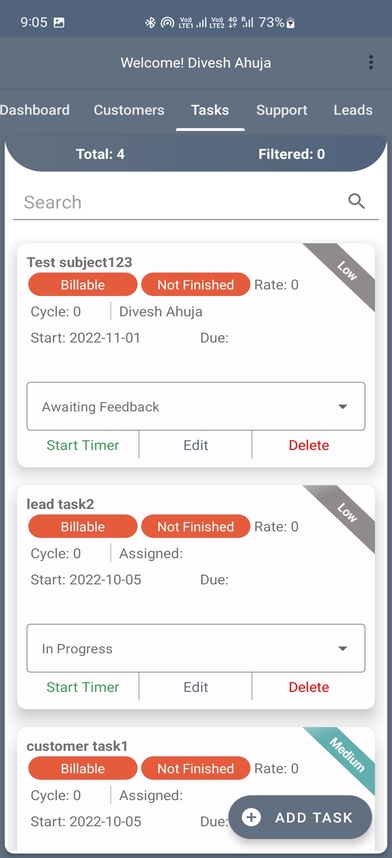 Perfex Android App (Lead Management App) by divesh_ahuja_1 | CodeCanyon